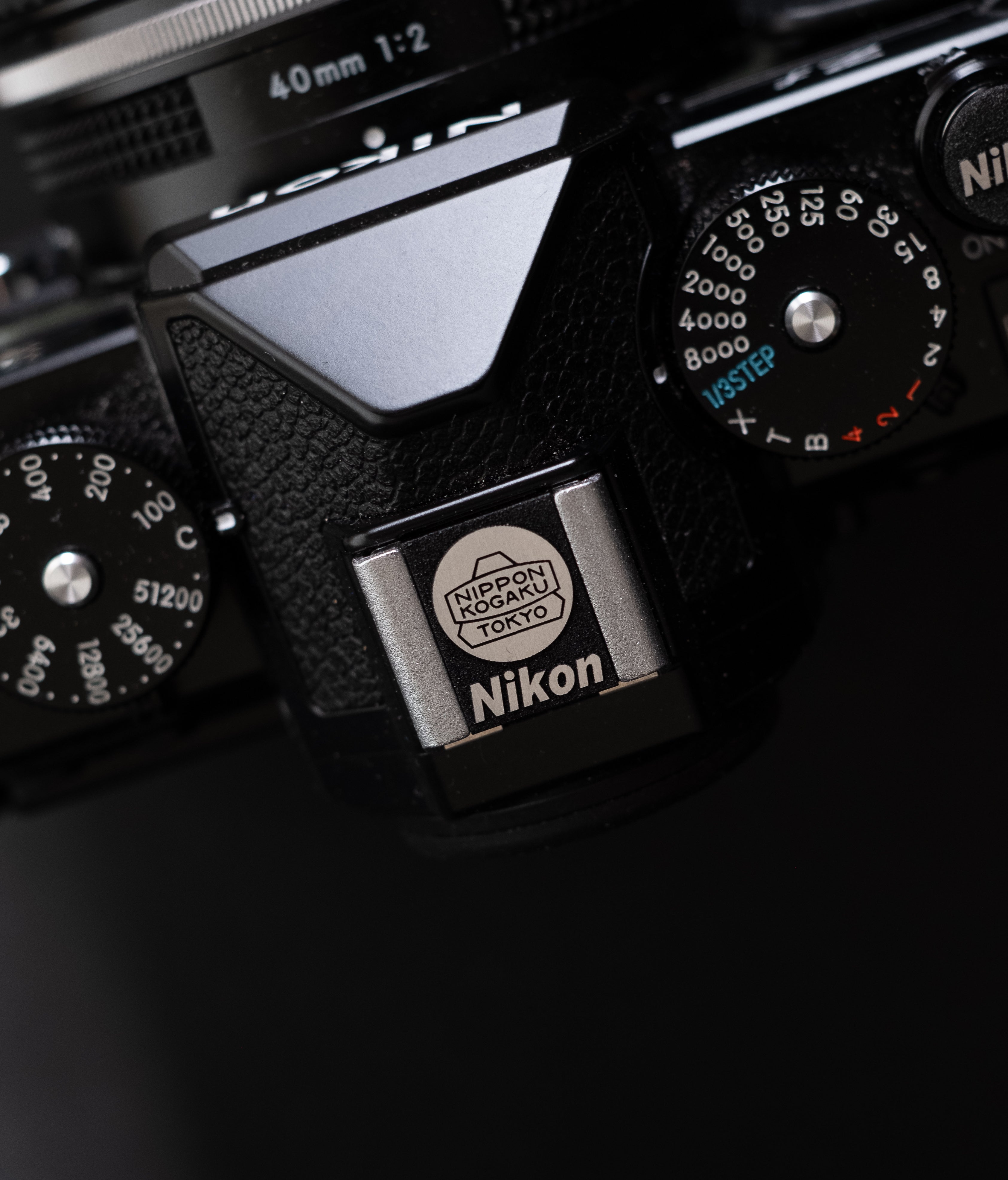 Black Nikon Hot Shoe Cover – Hyperion Handmade Camera Straps