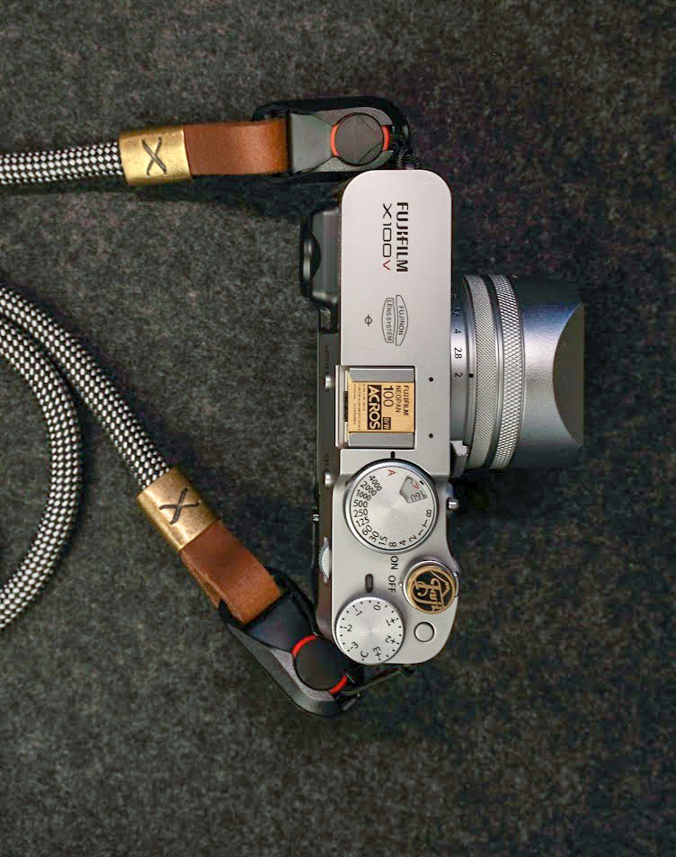 Personalized Bronze X Straps – Hyperion Handmade Camera Straps