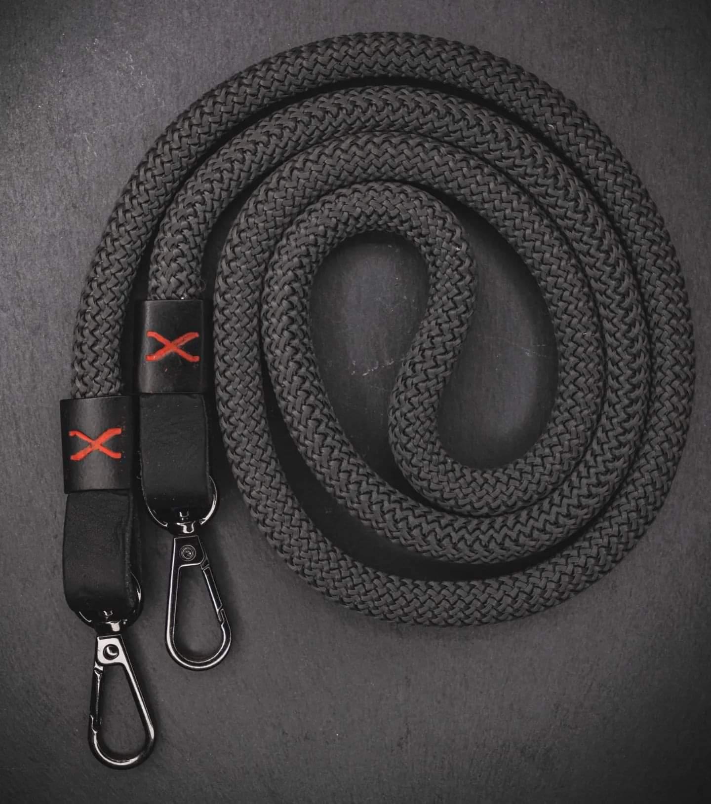 Personalized Black/Red X Straps – Hyperion Handmade Camera Straps