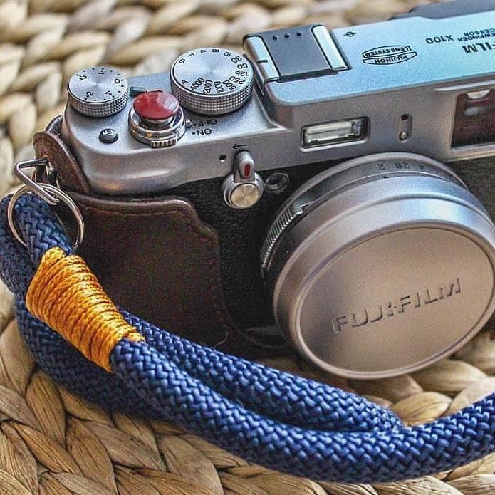 Dark Blue Acrylic Camera Strap Handmade Camera Straps . Buy your ...