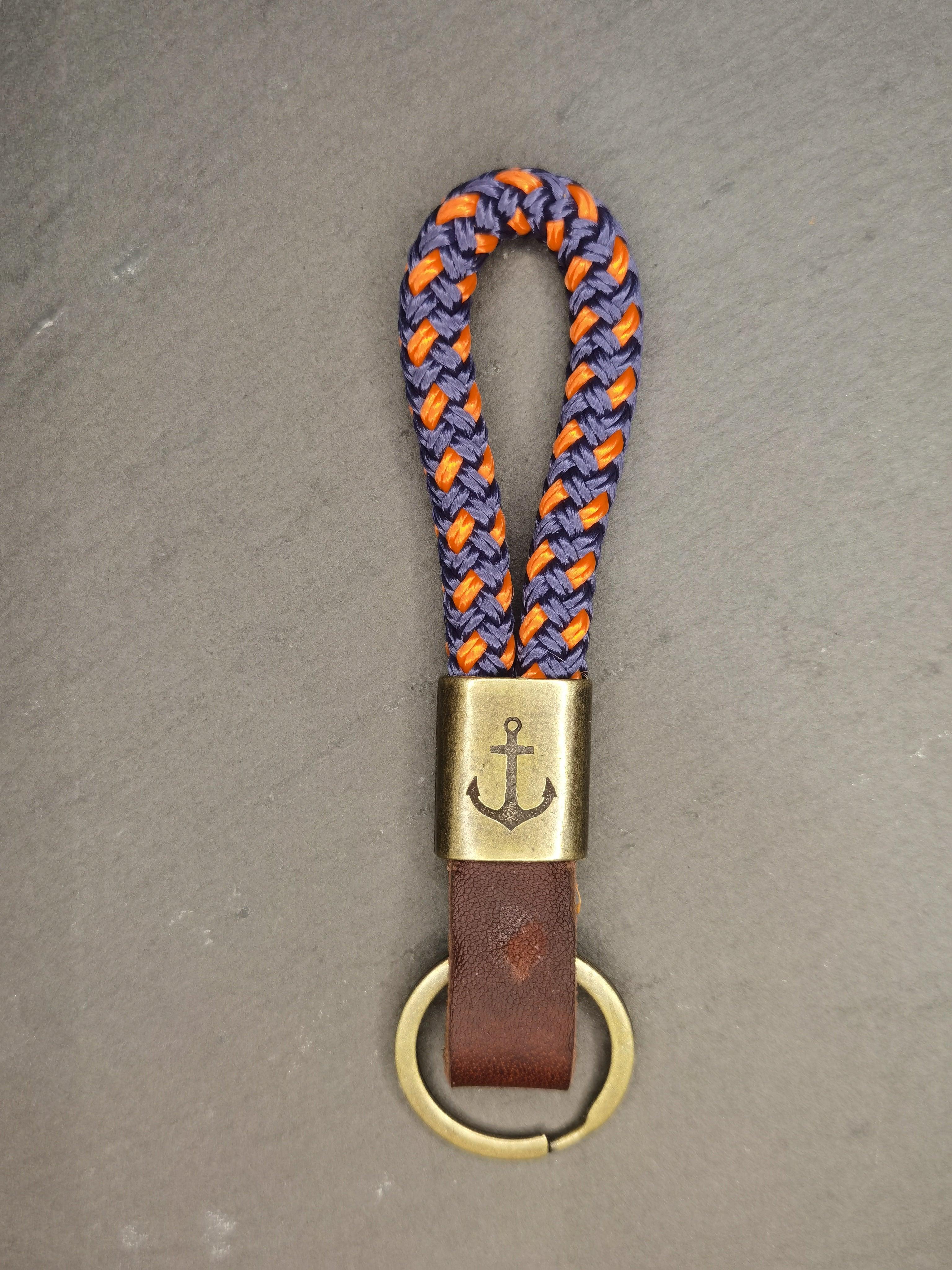 Dark Brown Leather Anchor Keychain Handmade Camera Straps . Buy your ...